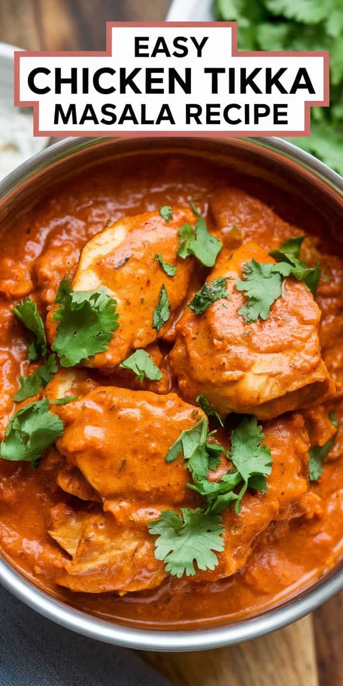 Easy Chicken Tikka Masala Recipe