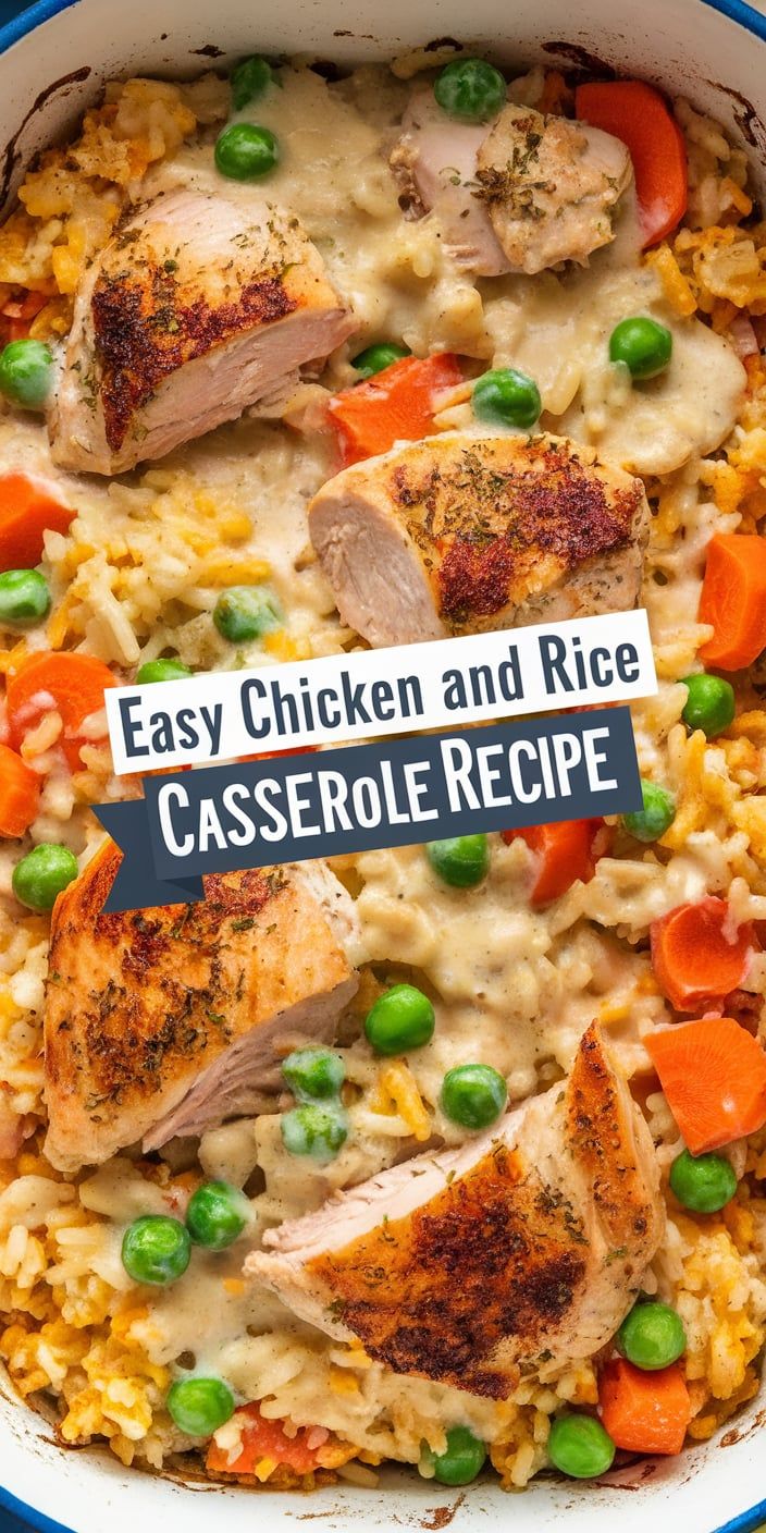 Easy Chicken and Rice Casserole Recipe