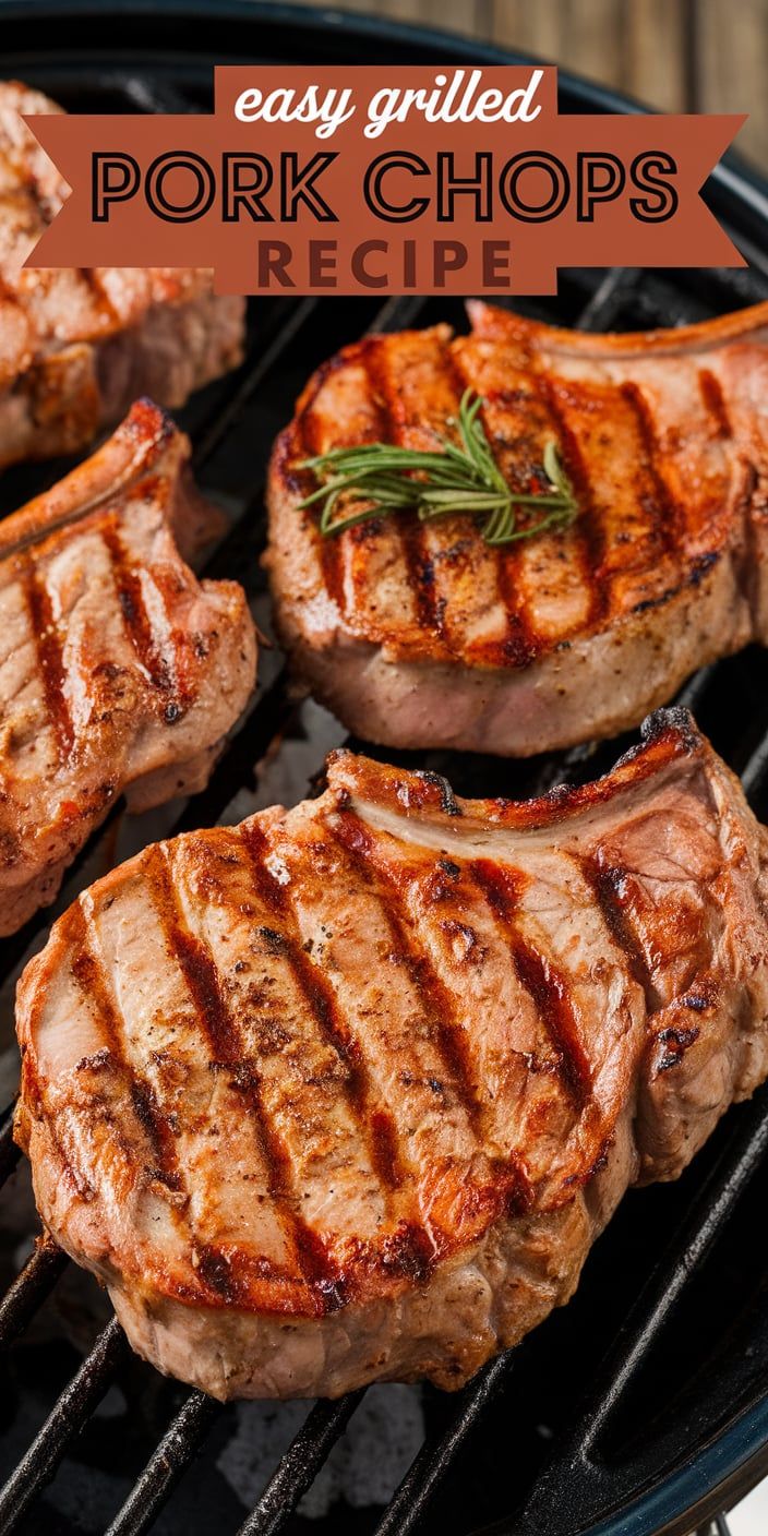 Easy Grilled Pork Chops Recipe