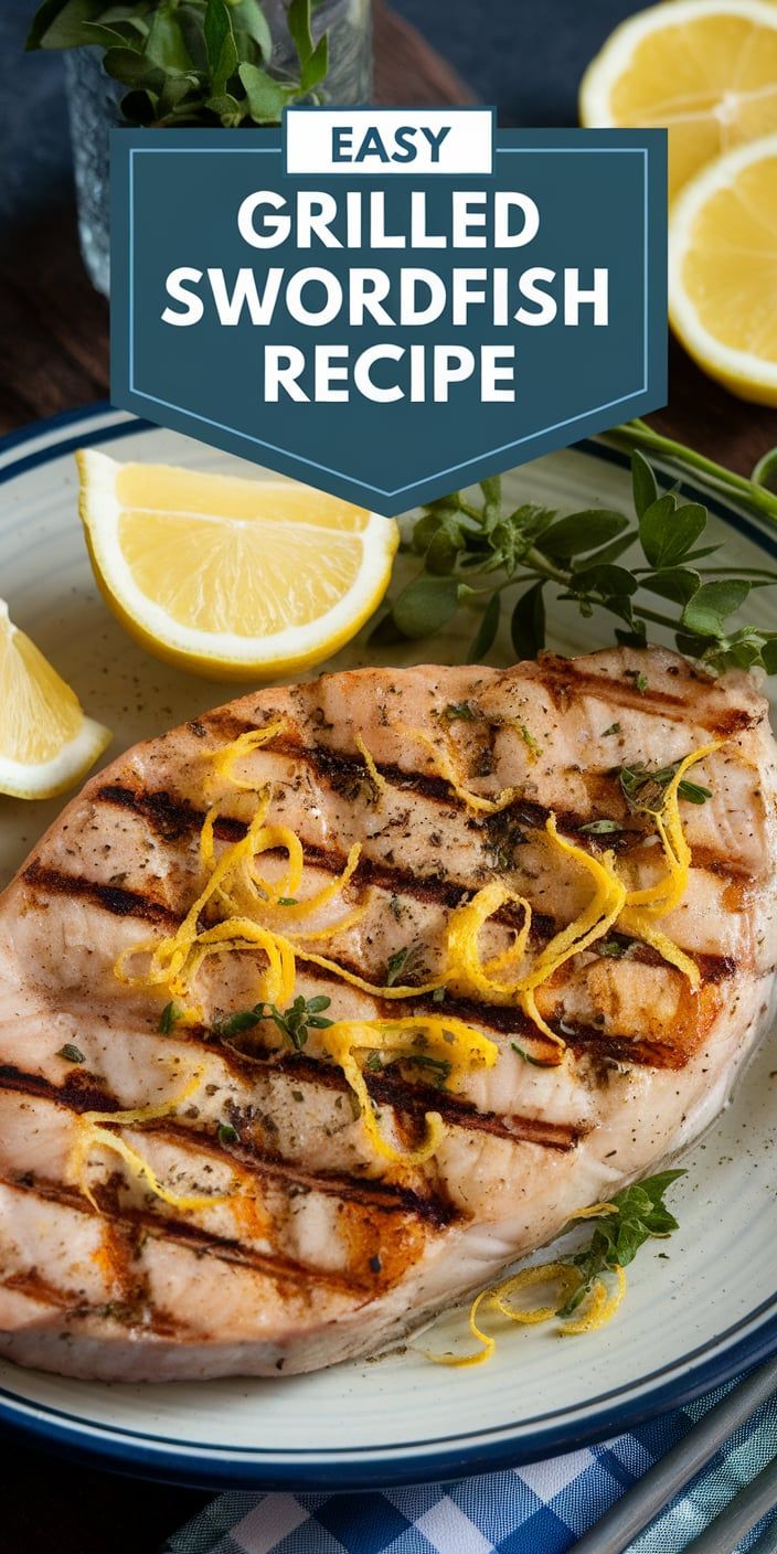 Easy Grilled Swordfish Recipe