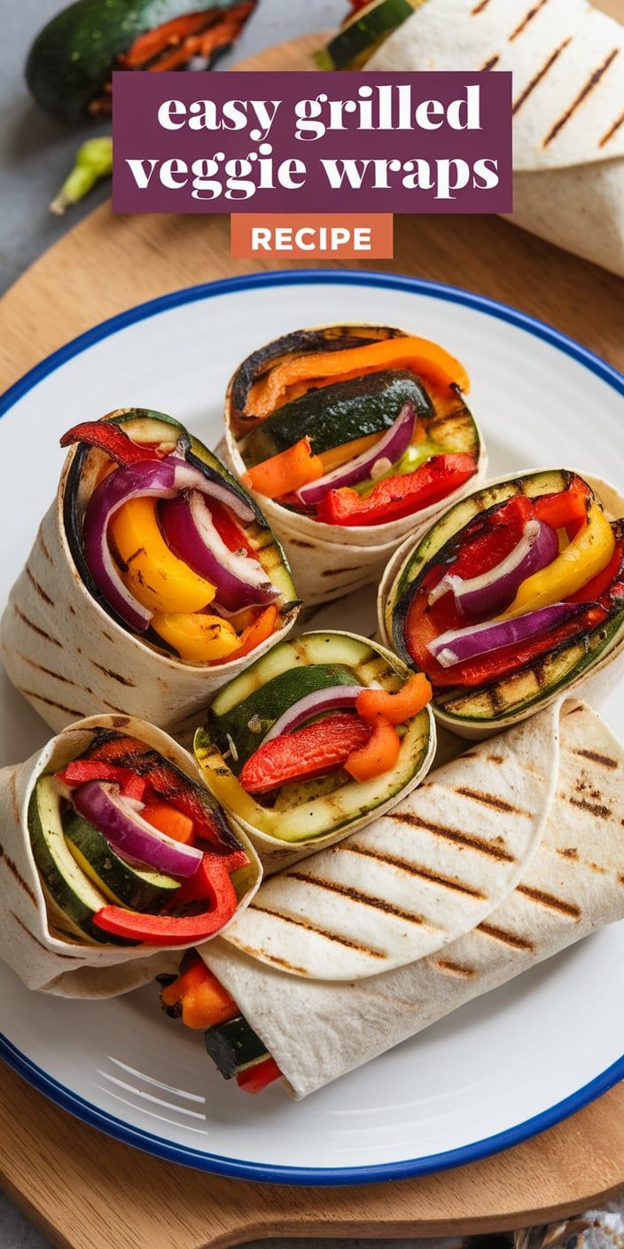 Easy Grilled Veggie Wraps Recipe