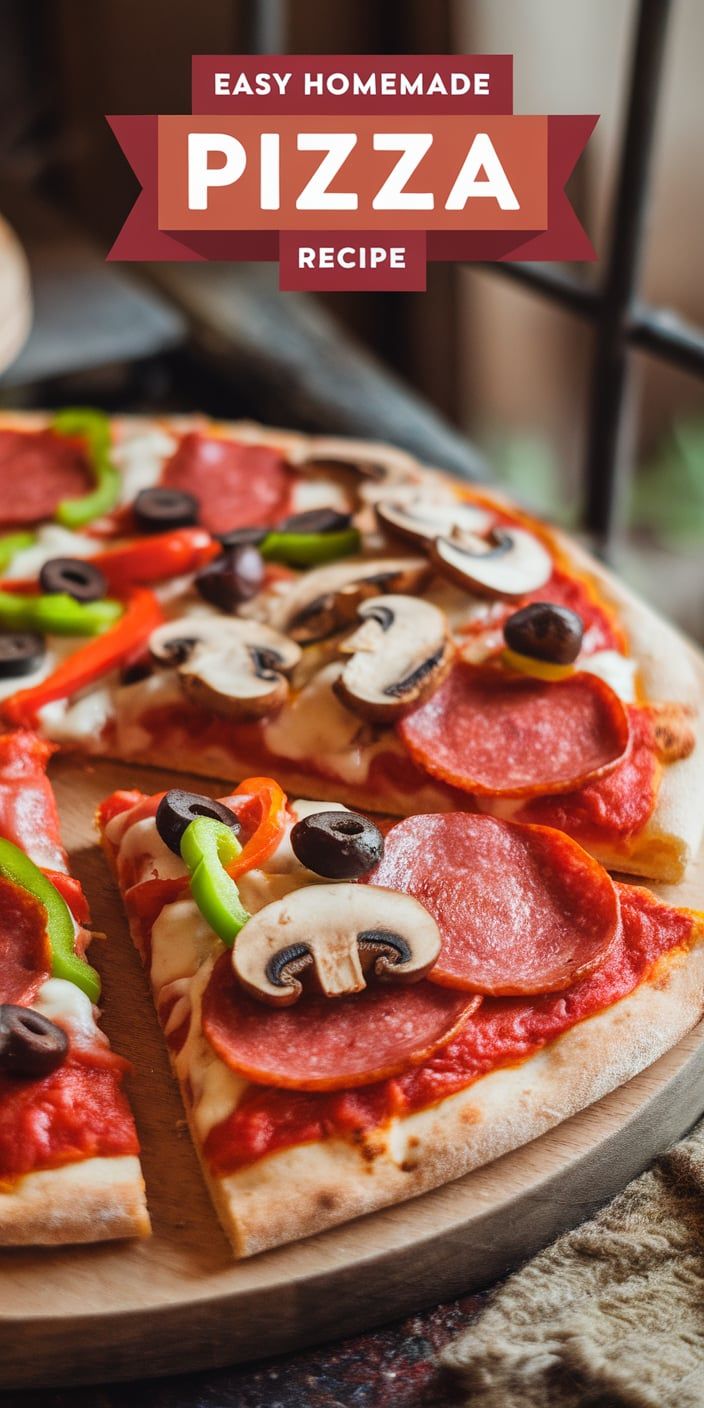 Easy Homemade Pizza Recipe