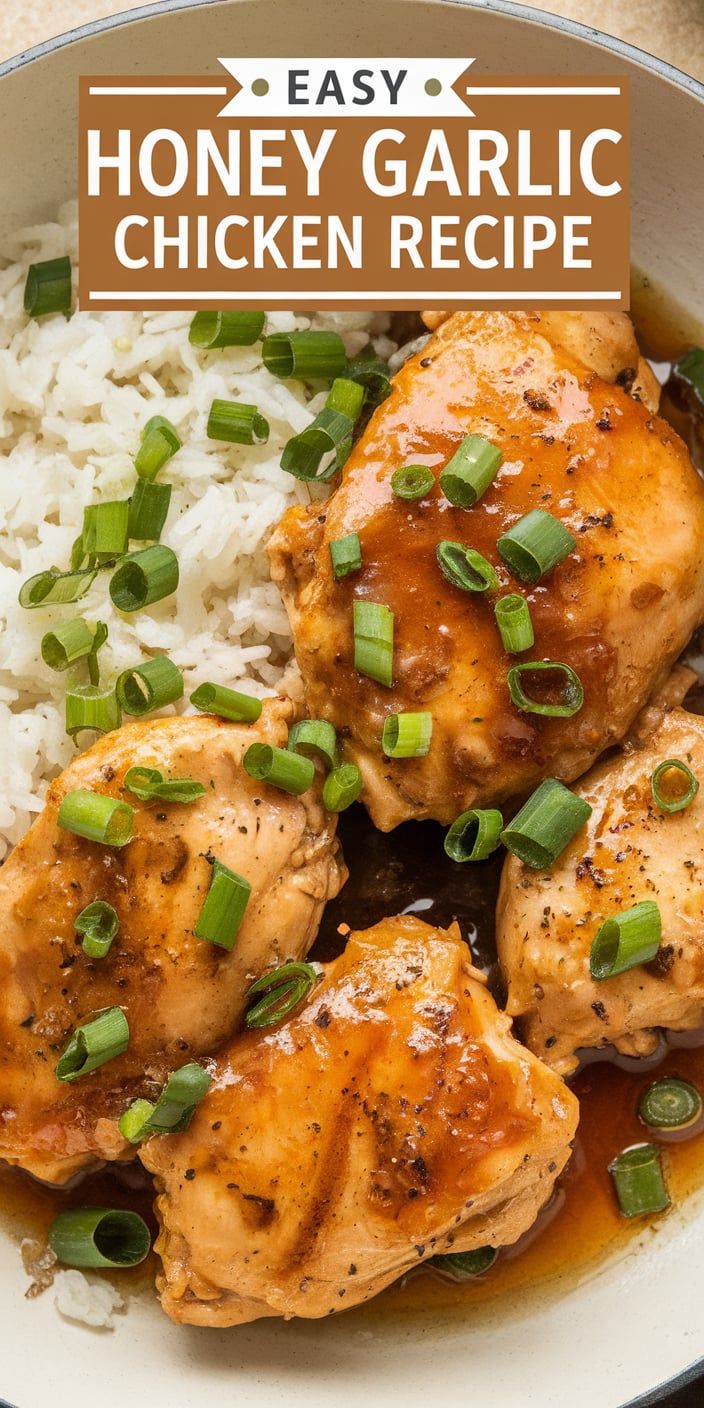 Easy Honey Garlic Chicken Recipe