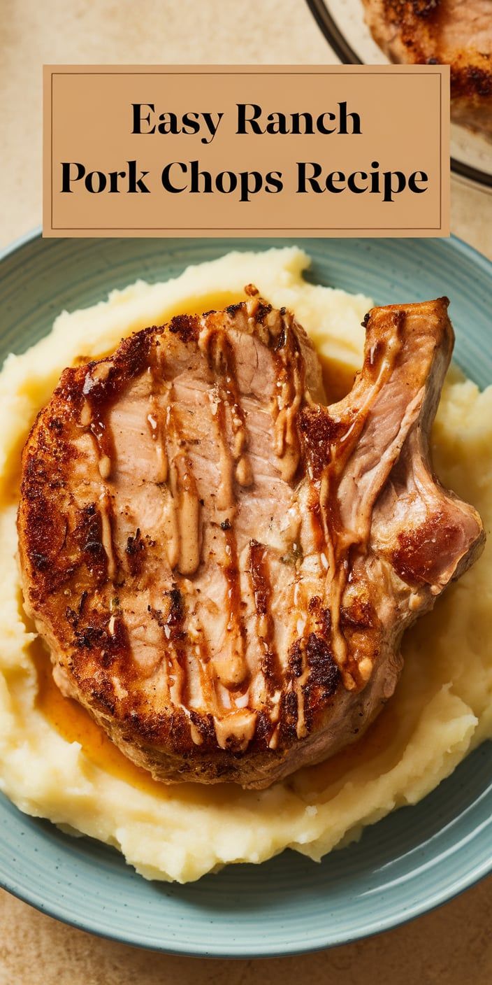 Easy Ranch Pork Chops Recipe