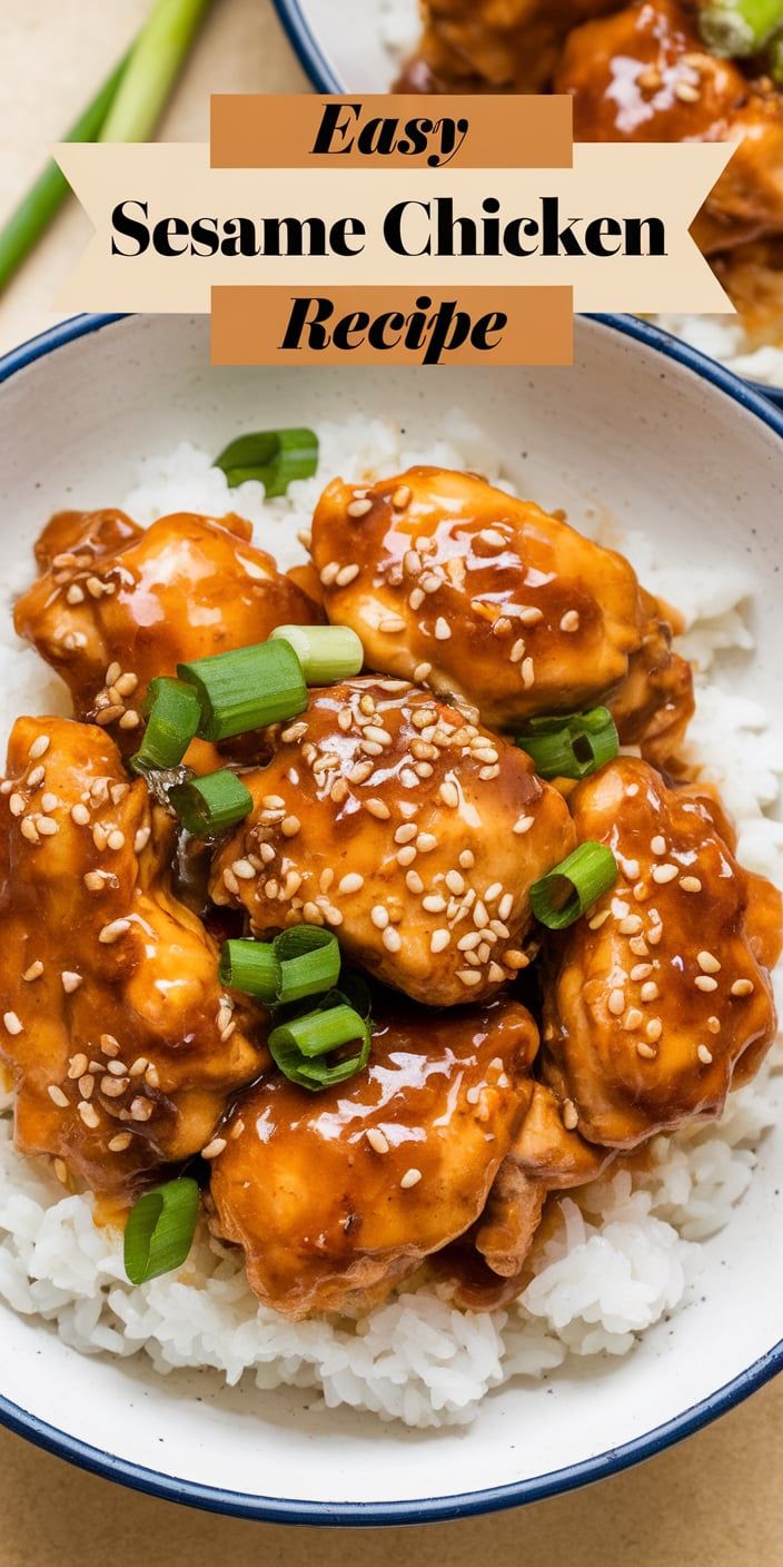 Easy Sesame Chicken Recipe