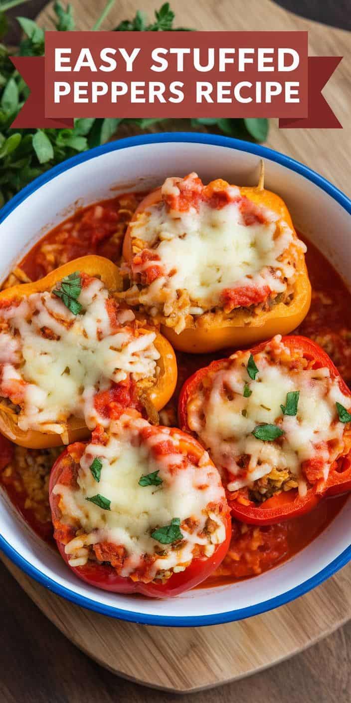 Easy Stuffed Peppers Recipe