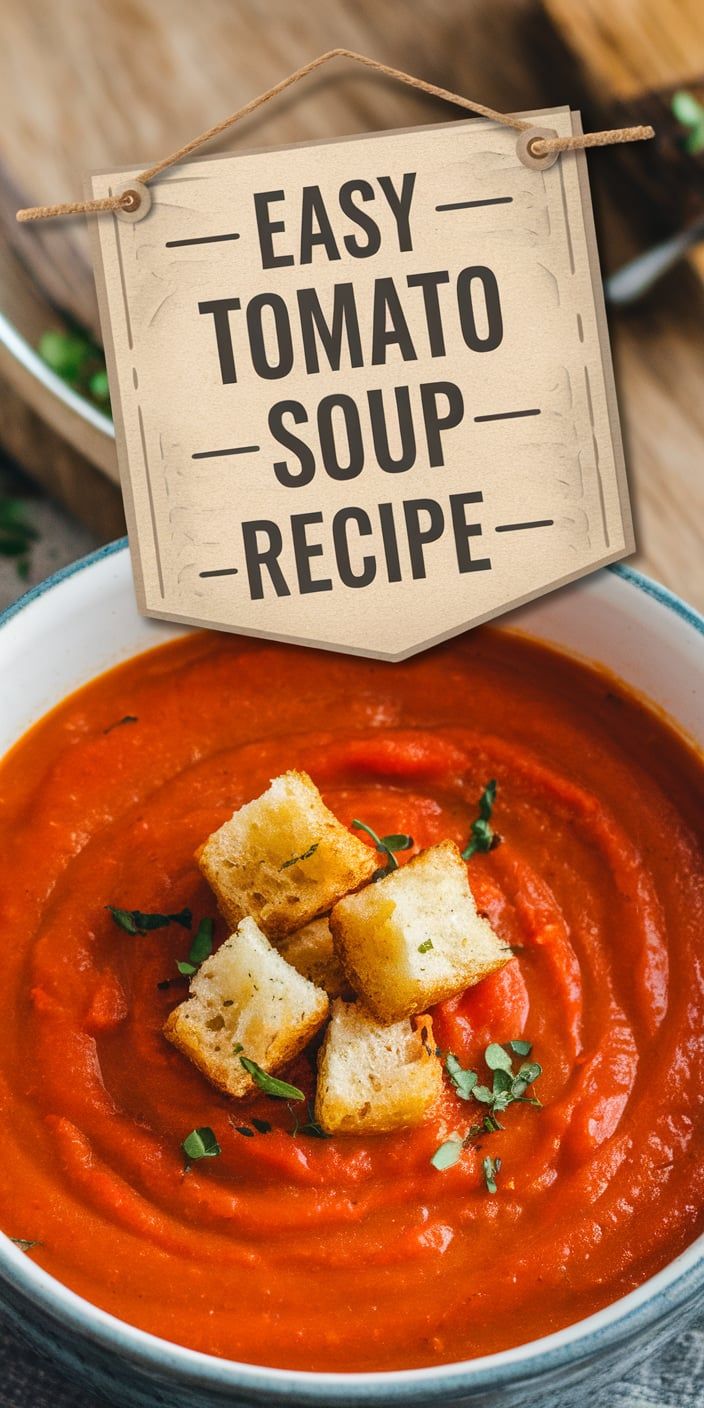 Easy Tomato Soup Recipe