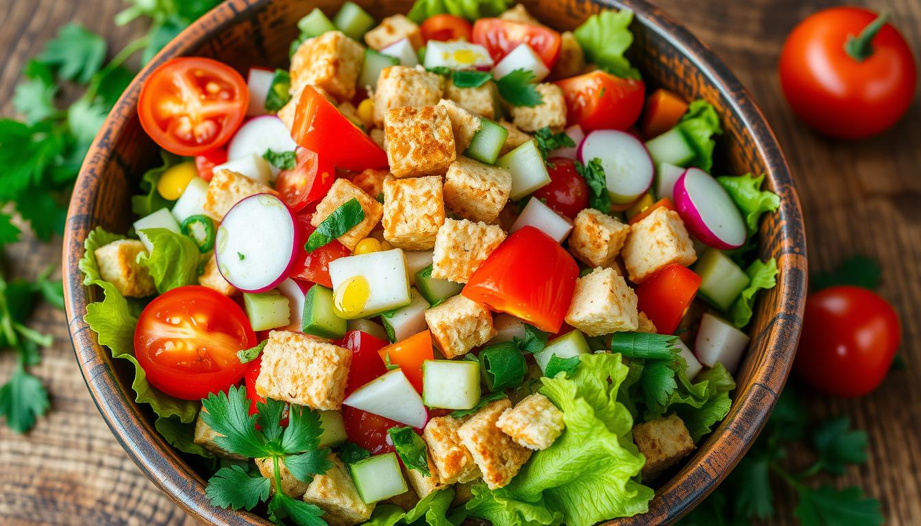 Lebanese Fattoush Salad Recipe
