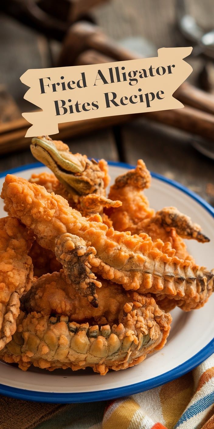 Fried Alligator Bites Recipe