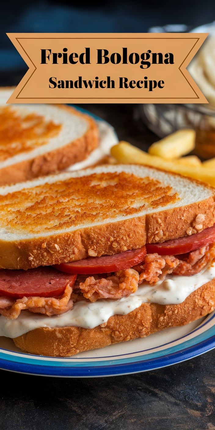 Fried Bologna Sandwich Recipe
