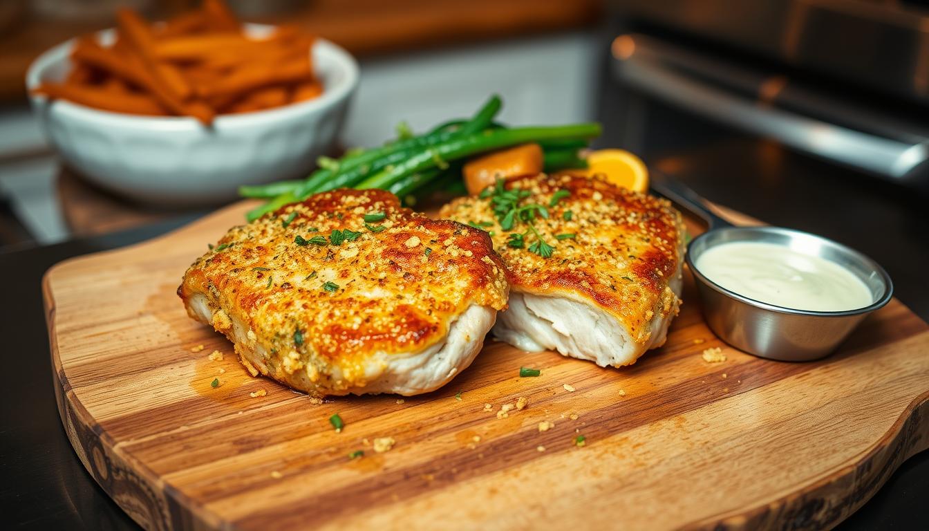 Garlic Parmesan Pork Chops