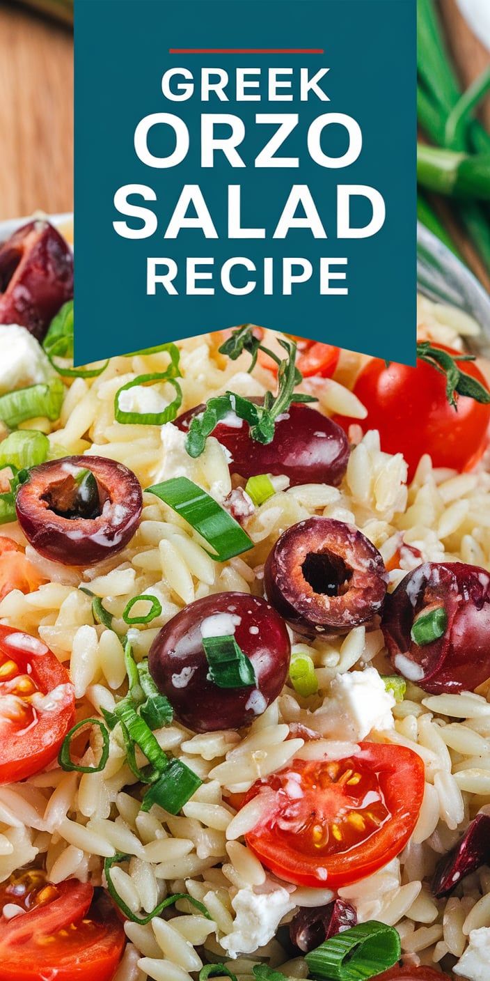 Greek Orzo Salad Recipe