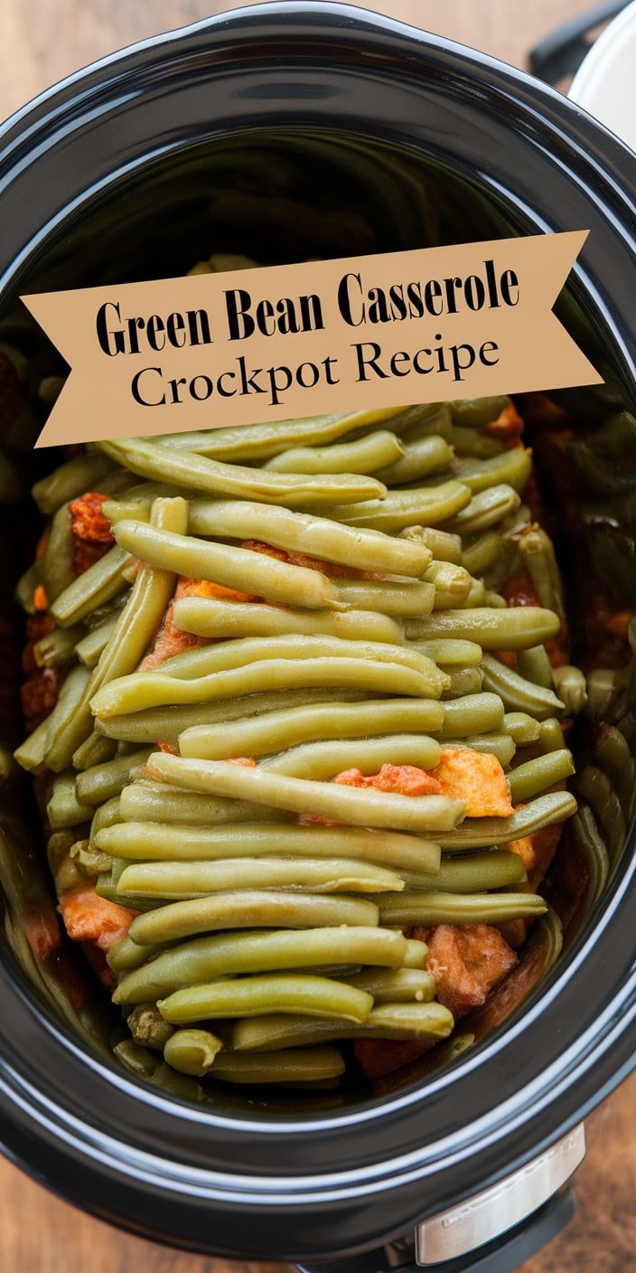 Green Bean Casserole Crockpot Recipe