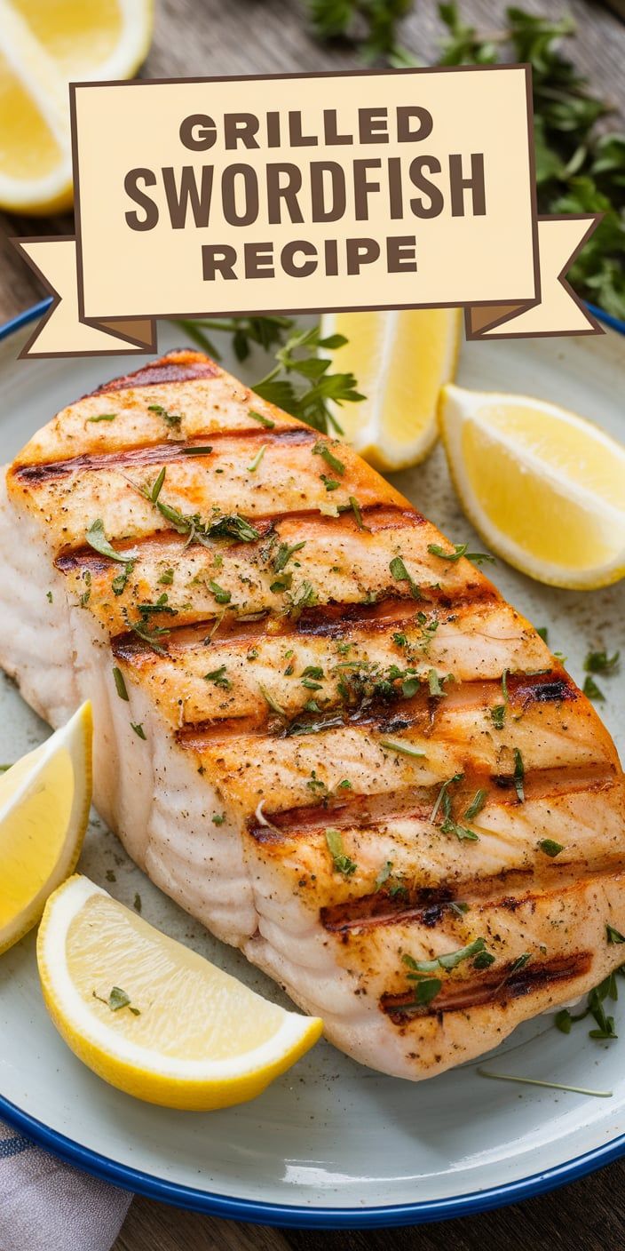 Grilled Swordfish Recipe