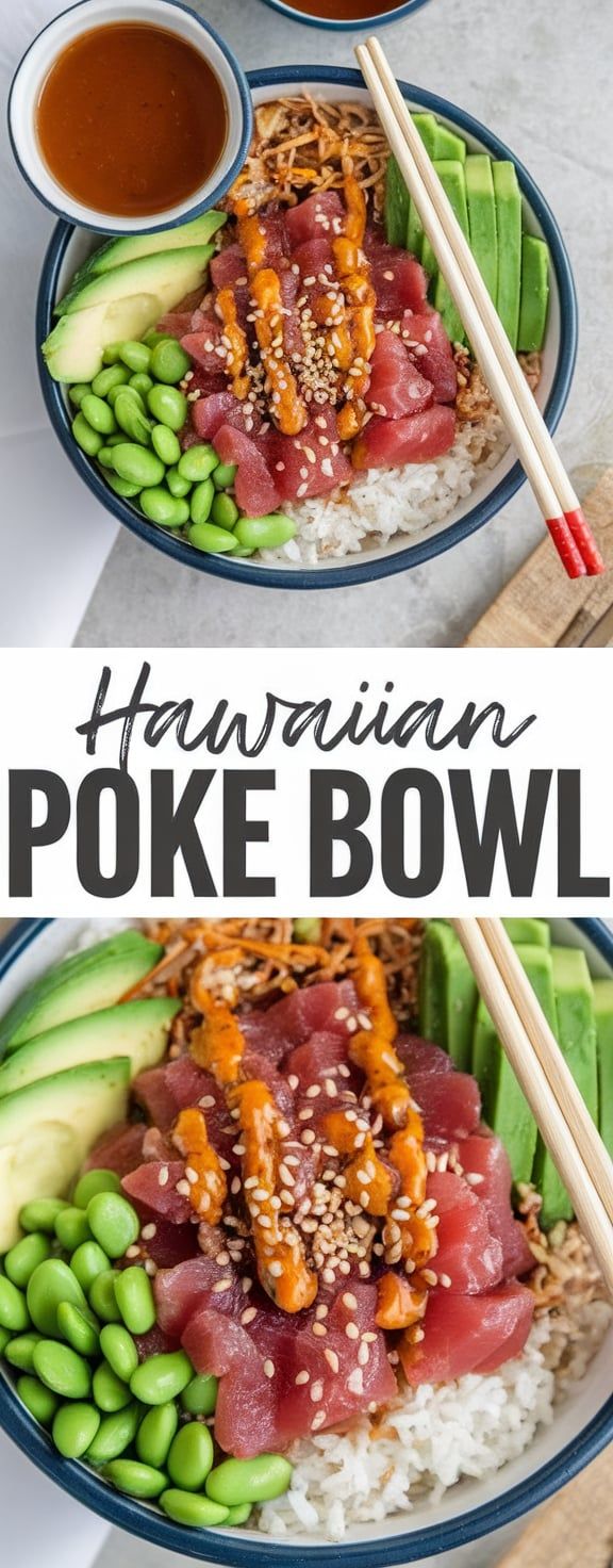 Hawaiian Poke Bowl Recipe