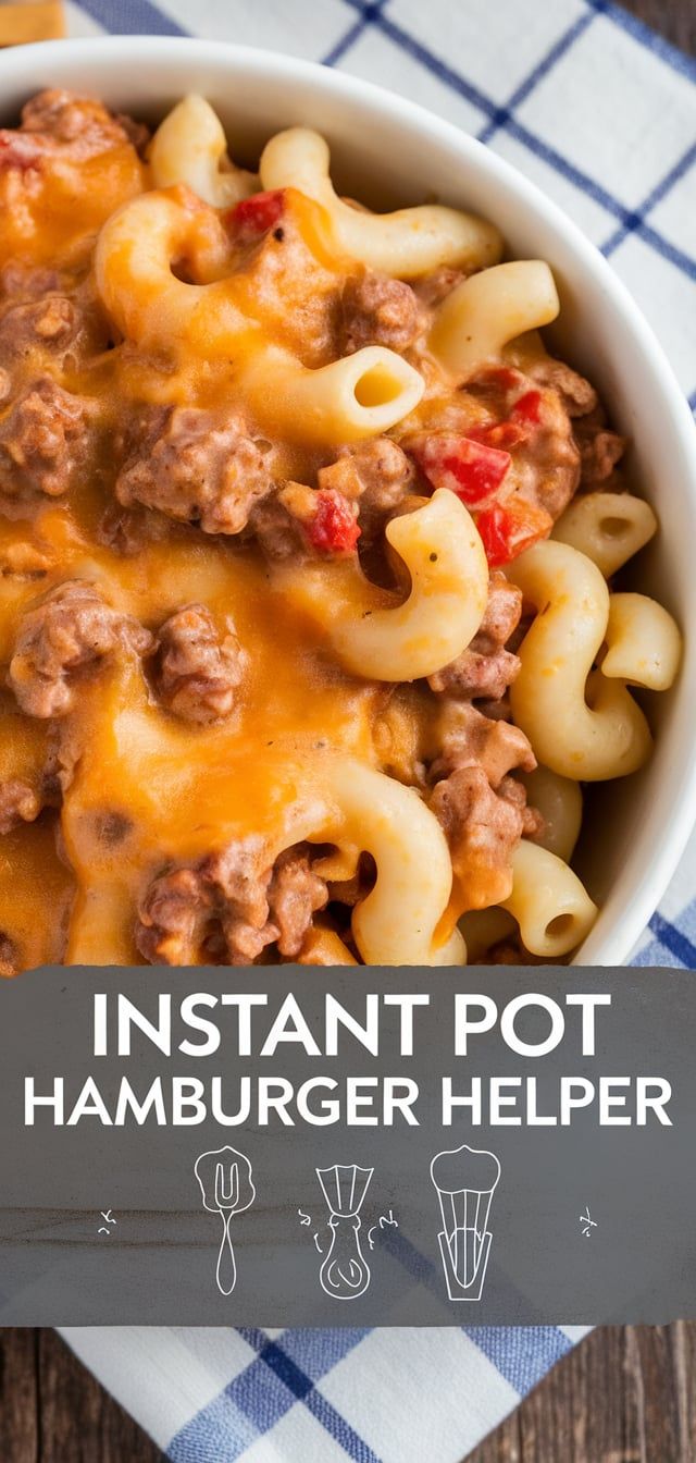 Instant Pot Hamburger Helper Recipe