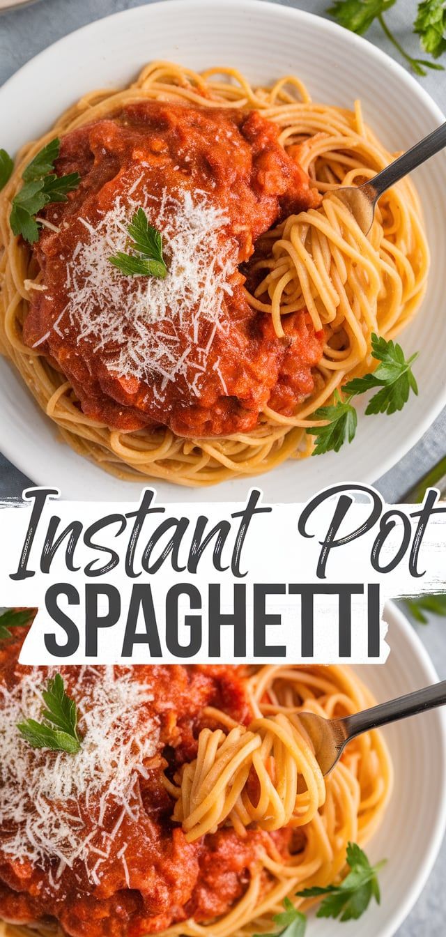 Instant Pot Spaghetti