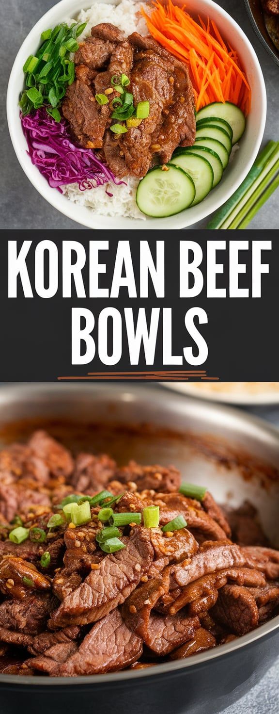 Korean Beef Bowls