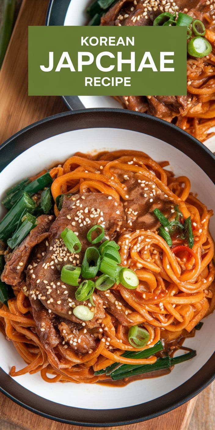 Korean Japchae Recipe