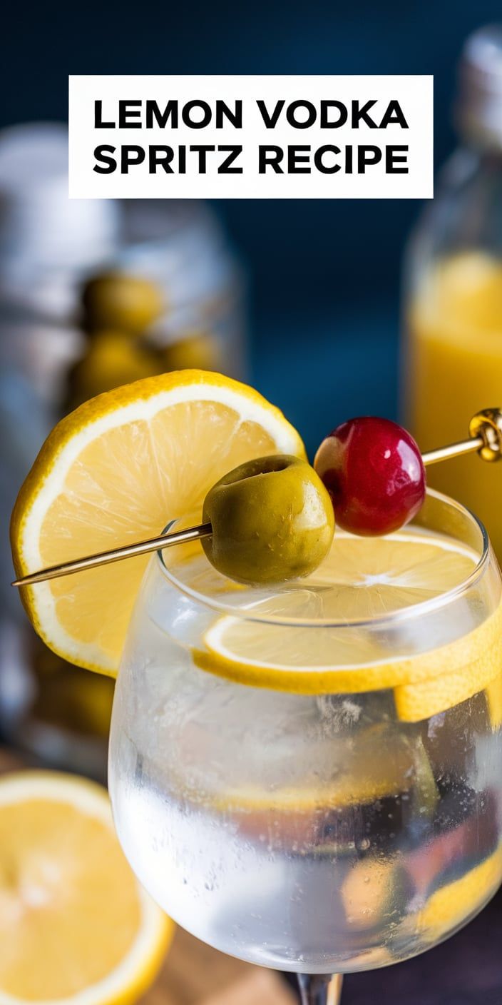Lemon Vodka Spritz Recipe