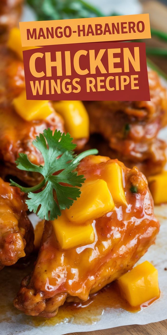 Mango-Habanero Chicken Wings Recipe