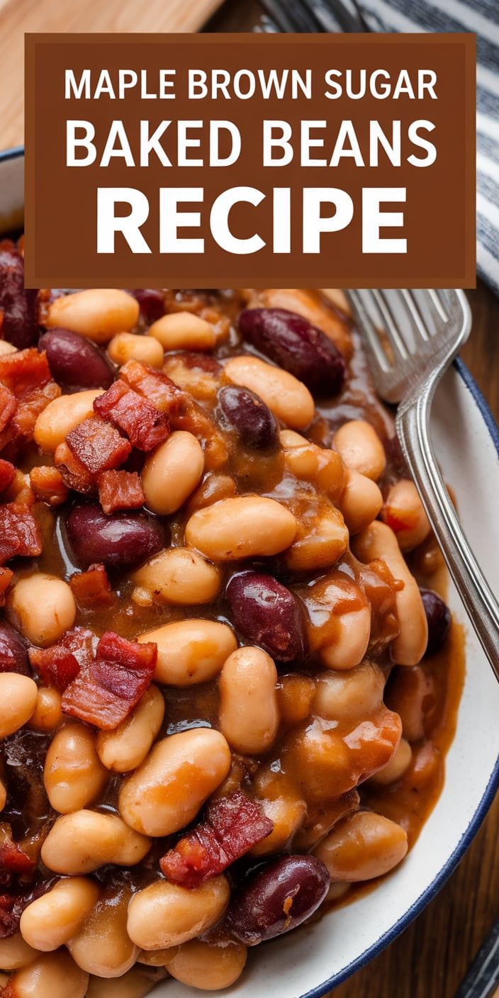 Maple Brown Sugar Baked Beans Recipe