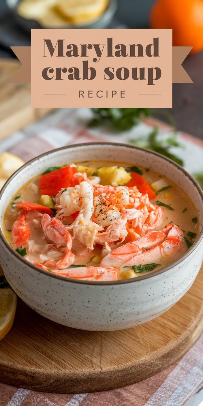 Maryland Crab Soup Recipe