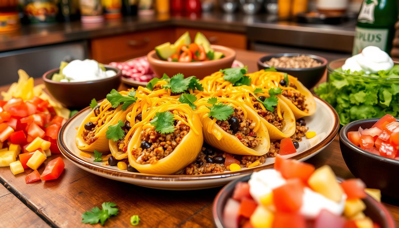 Taco Stuffed Shells
