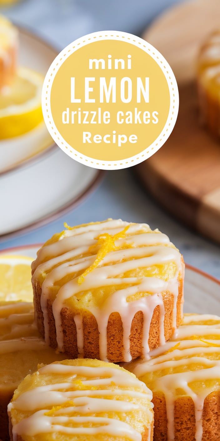 Mini Lemon Drizzle Cakes Recipe