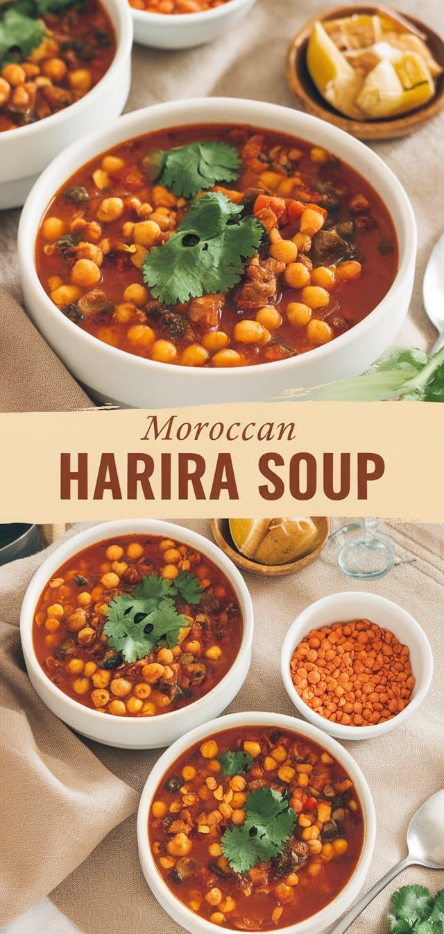 Moroccan Harira Soup Recipe