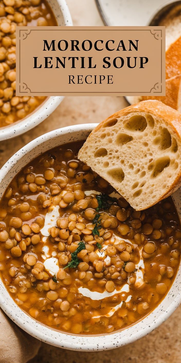 Moroccan Lentil Soup Recipe