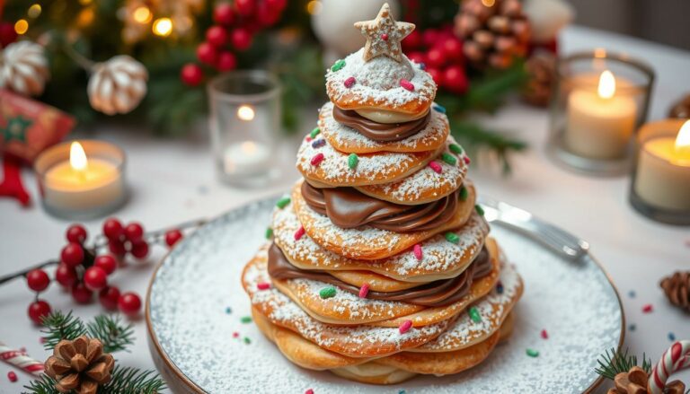 Nutella Christmas Tree Puff Pastry