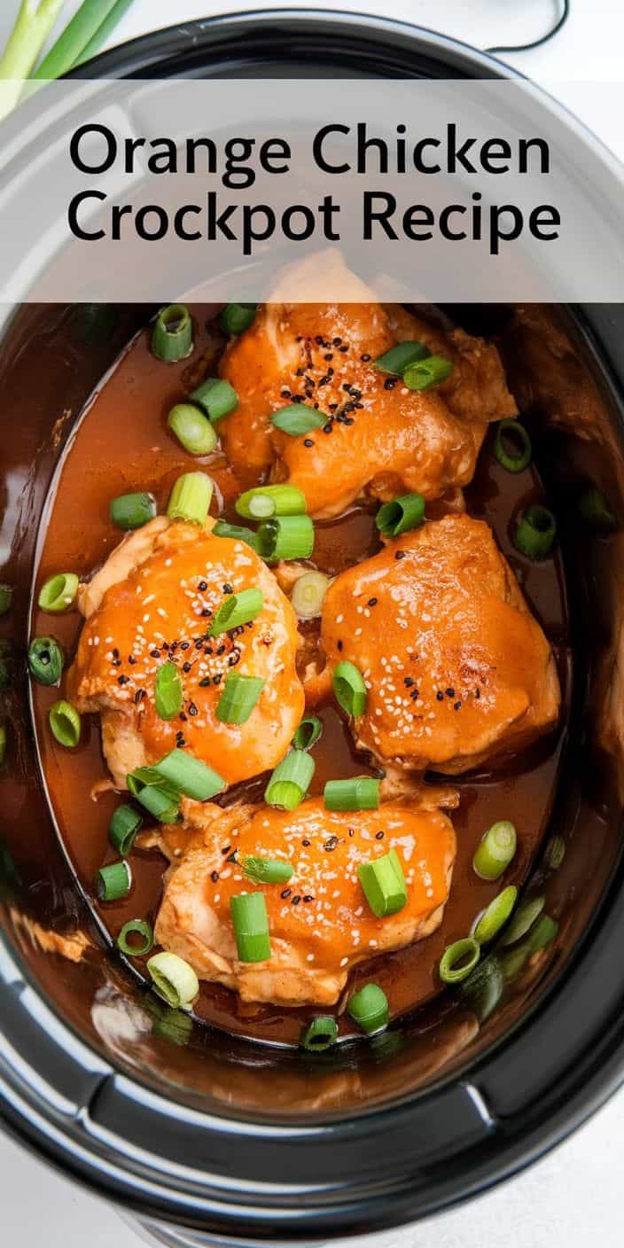 Orange Chicken Crockpot Recipe