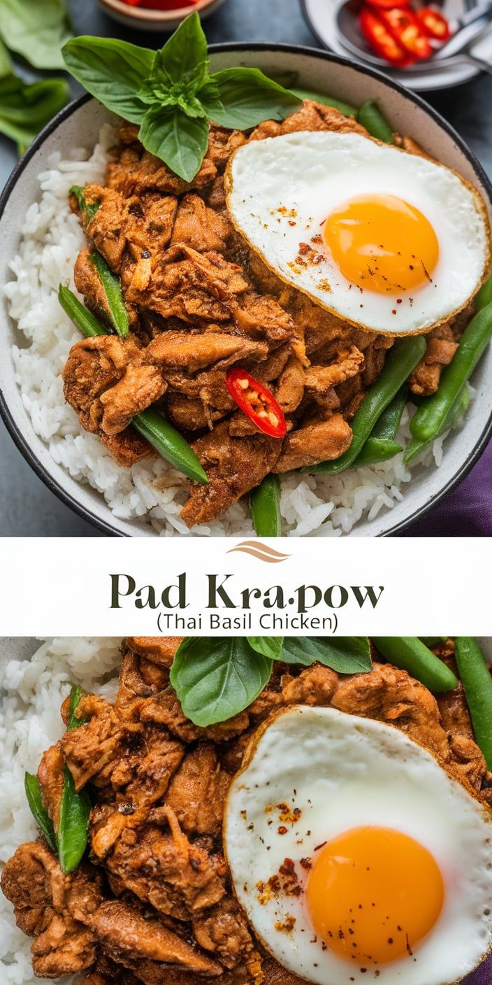 Pad Krapow (Thai Basil Chicken) Recipe