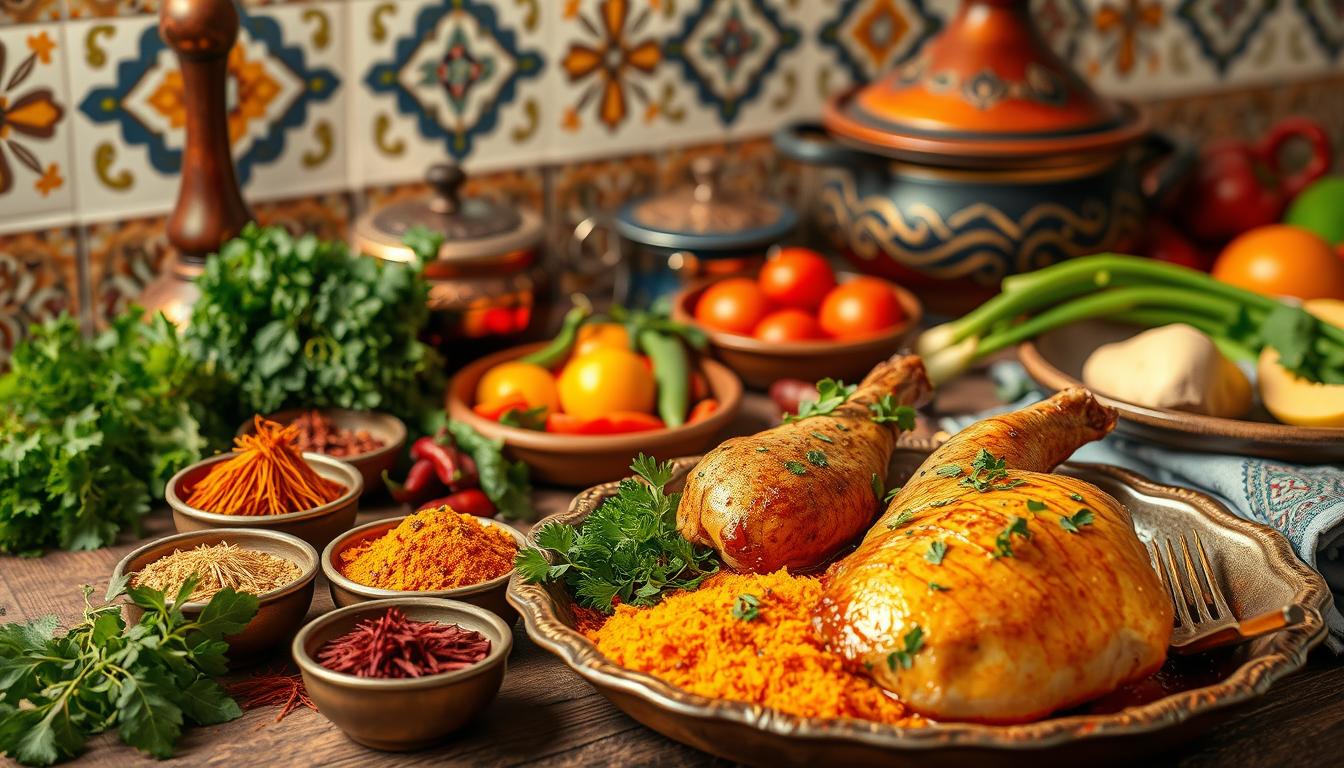 Persian Saffron Chicken Recipe