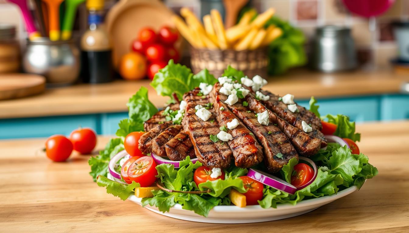 Pittsburgh Steak Salad Recipe