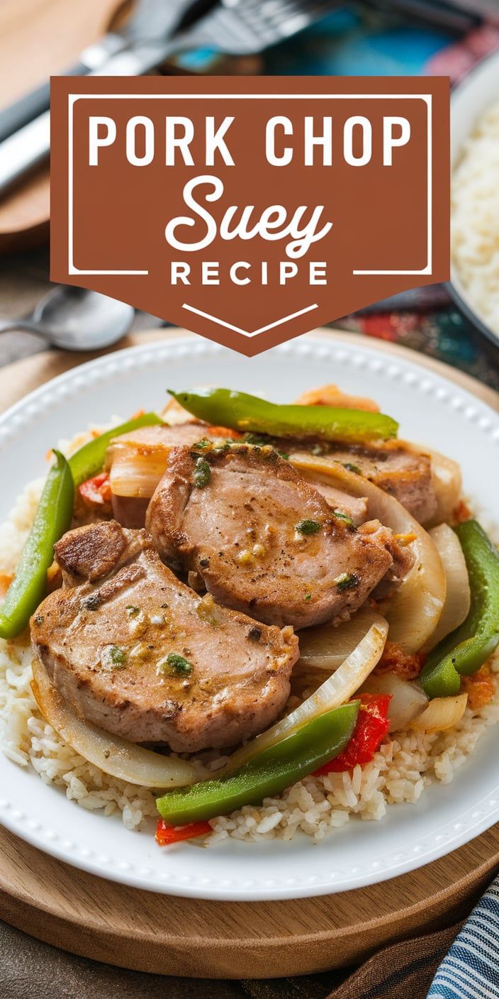 Pork Chop Suey Recipe