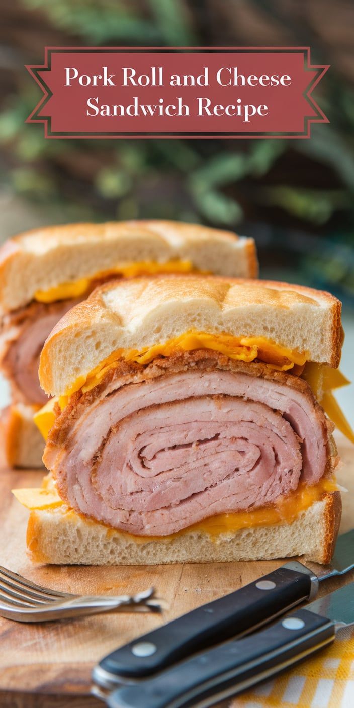 Pork Roll and Cheese Sandwich Recipe