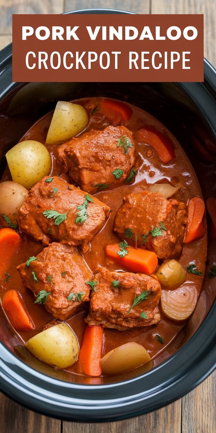 Pork Vindaloo Crockpot Recipe