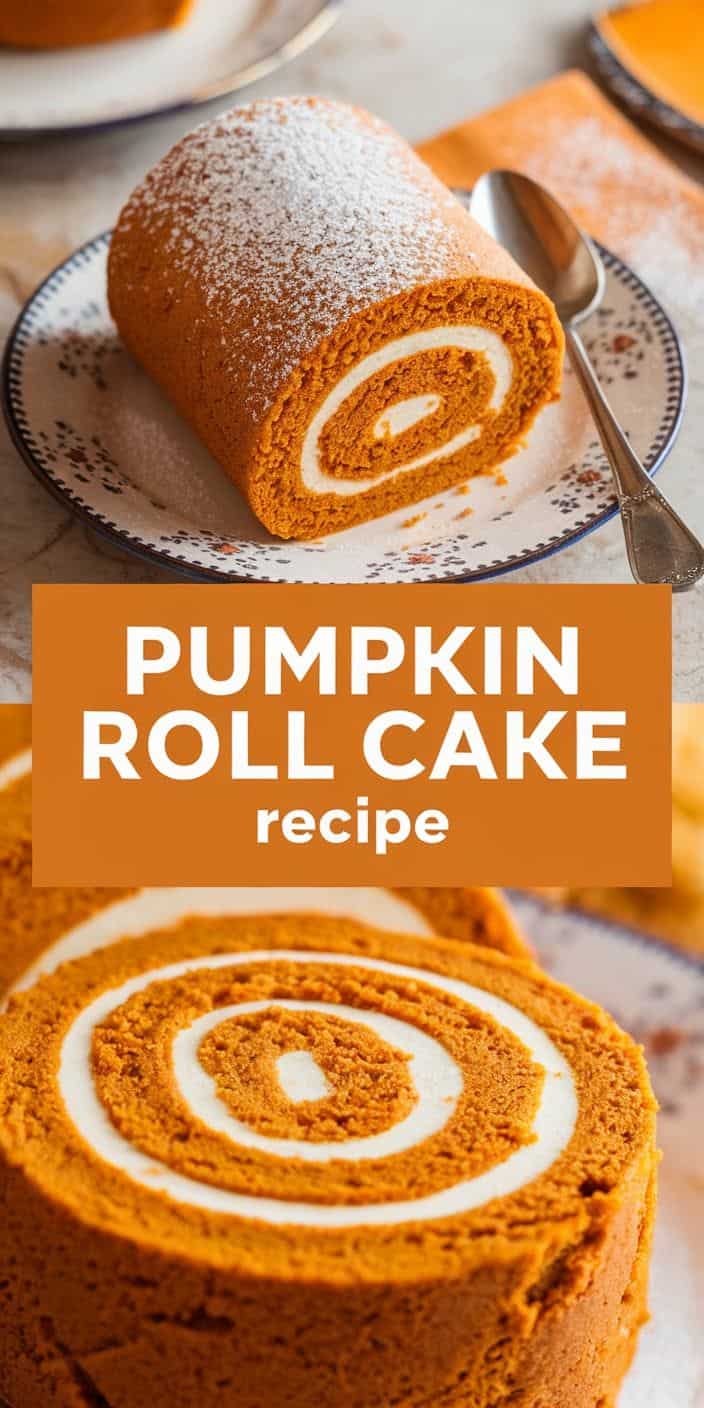 Pumpkin Roll Cake Recipe