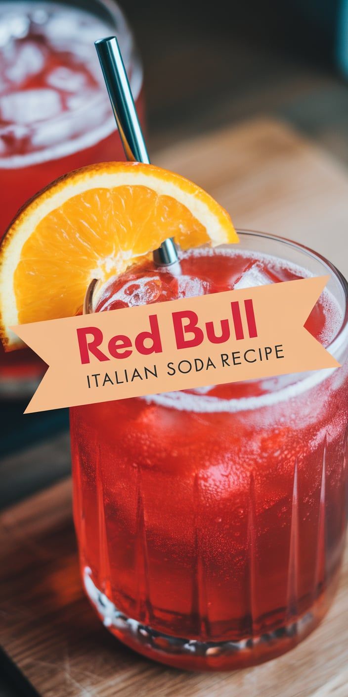 Red Bull Italian Soda Recipe