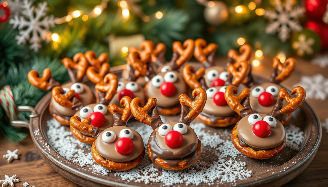 Reindeer Pretzel Bites Recipe