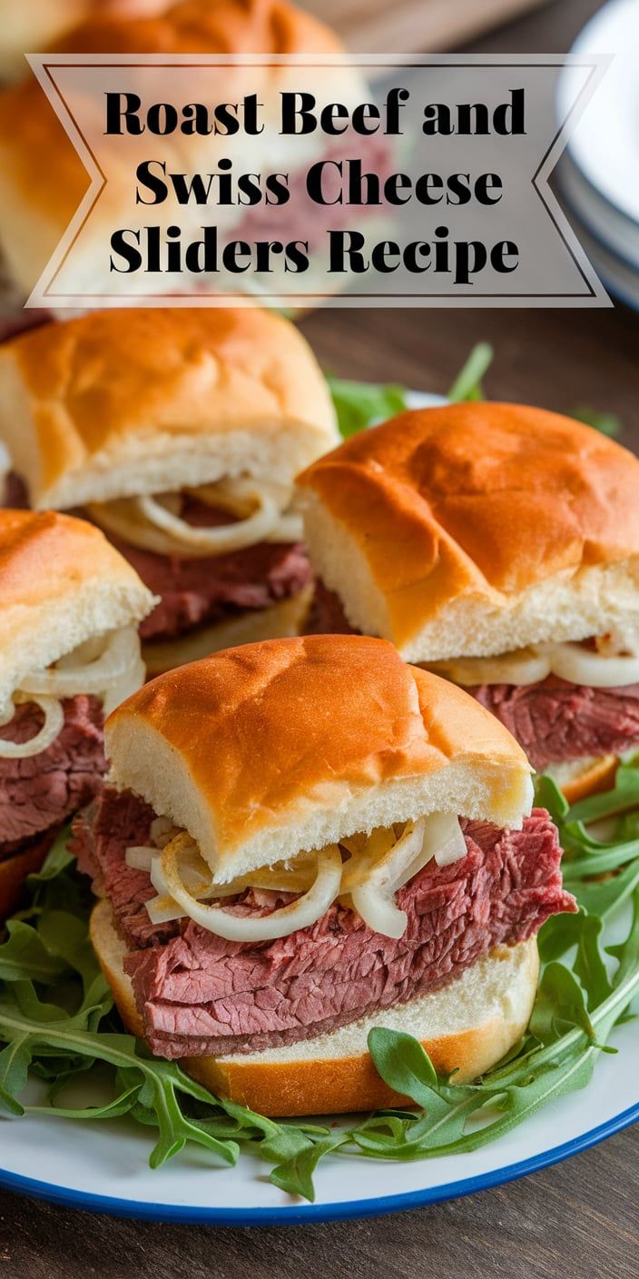 Roast Beef and Swiss Cheese Sliders Recipe