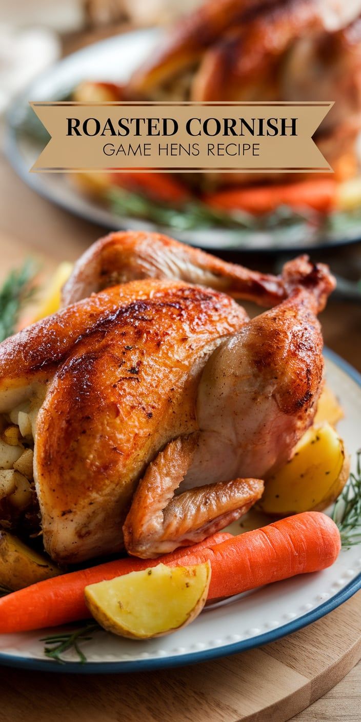Roasted Cornish Game Hens Recipe