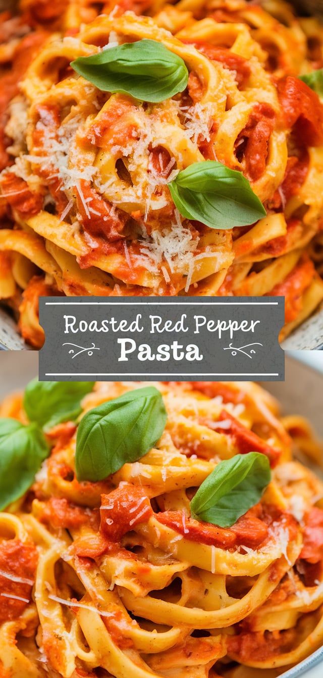 Roasted Red Pepper Pasta