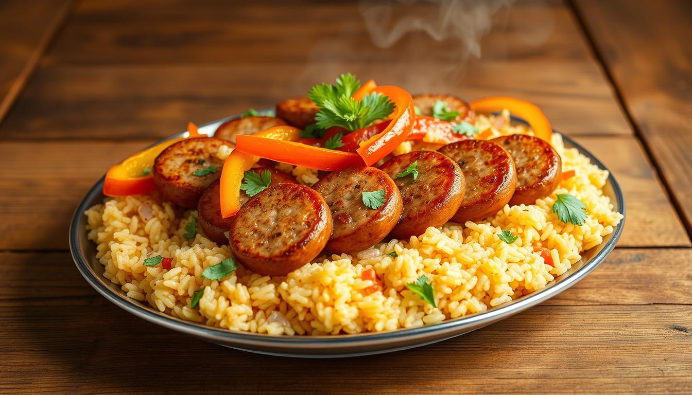 Sausage and Rice