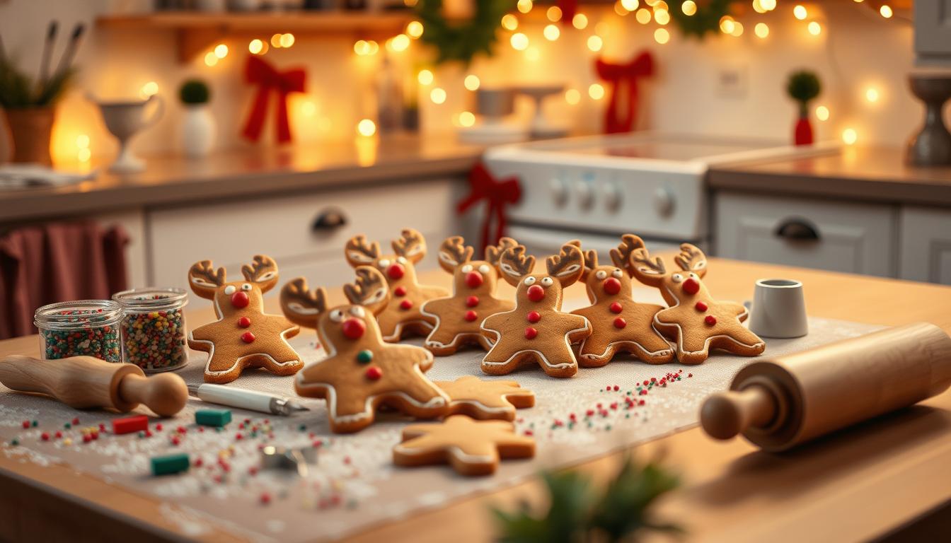 Gingerbread Reindeer Cookies Recipe