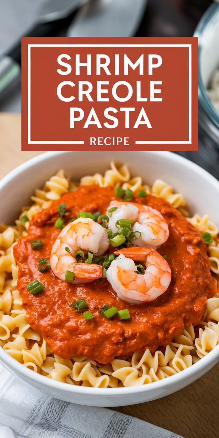 Shrimp Creole Pasta Recipe