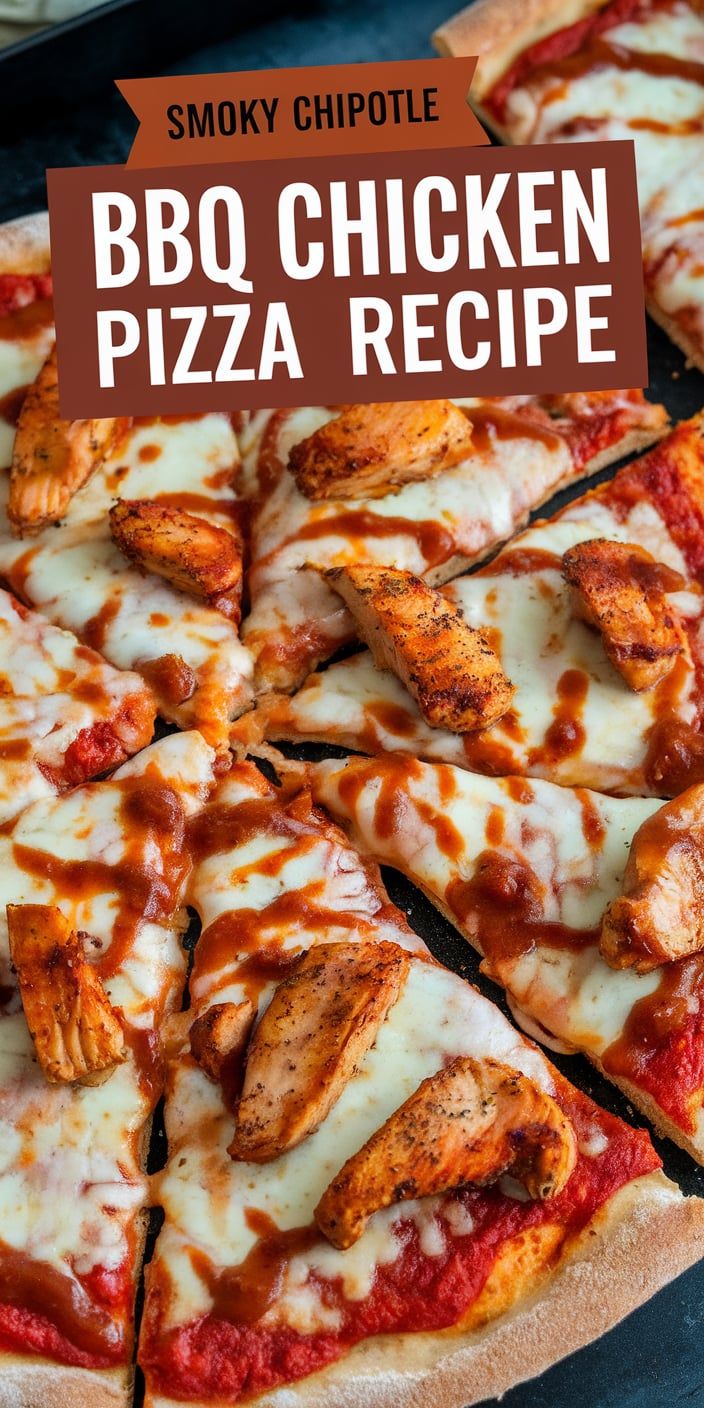 Smoky Chipotle BBQ Chicken Pizza Recipe