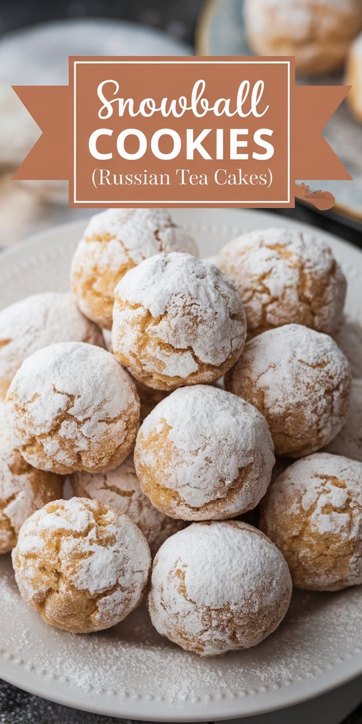 Snowball Cookies (Russian Tea Cakes) Recipe